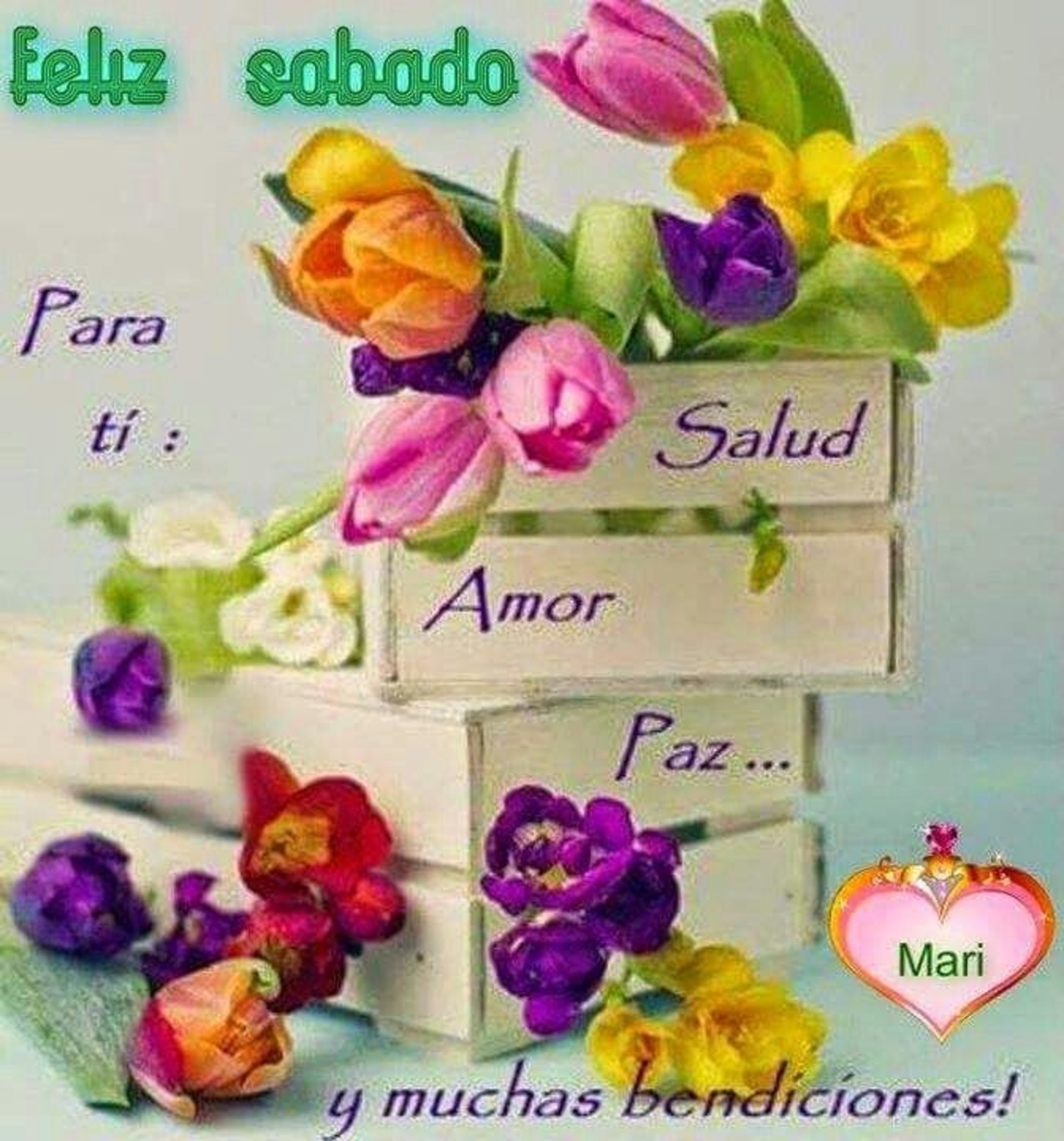 Feliz Sábado Buen Día - BonitasImagenes.net
