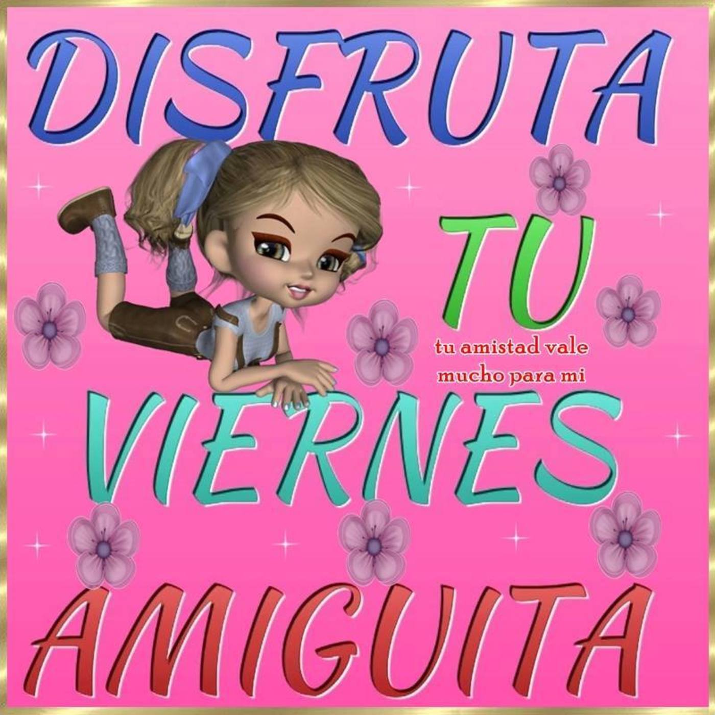 Feliz Viernes amiga - BonitasImagenes.net Feliz Viernes amiga - BonitasImagenes.net